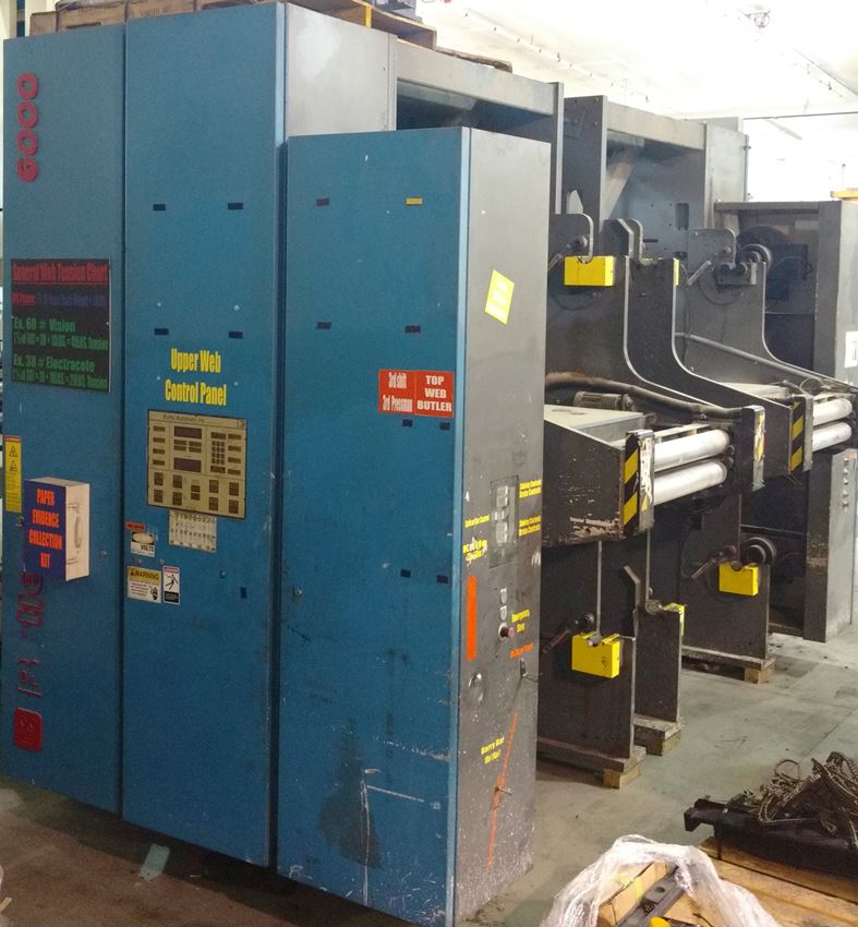 Roll Stands, Splicers and Infeeds used parts available from B&L Machine